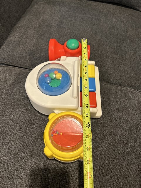1991 Playskool Baby Toy Activity Center Band Instruments Drum Piano ...