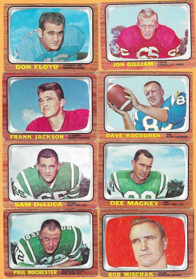 18 Card Lot 1966 Topps Football | eBay