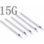 NEW Body Piercing Needles 6G 8G 10G 12G 14G 15G 16G 18G 20G Ear ...