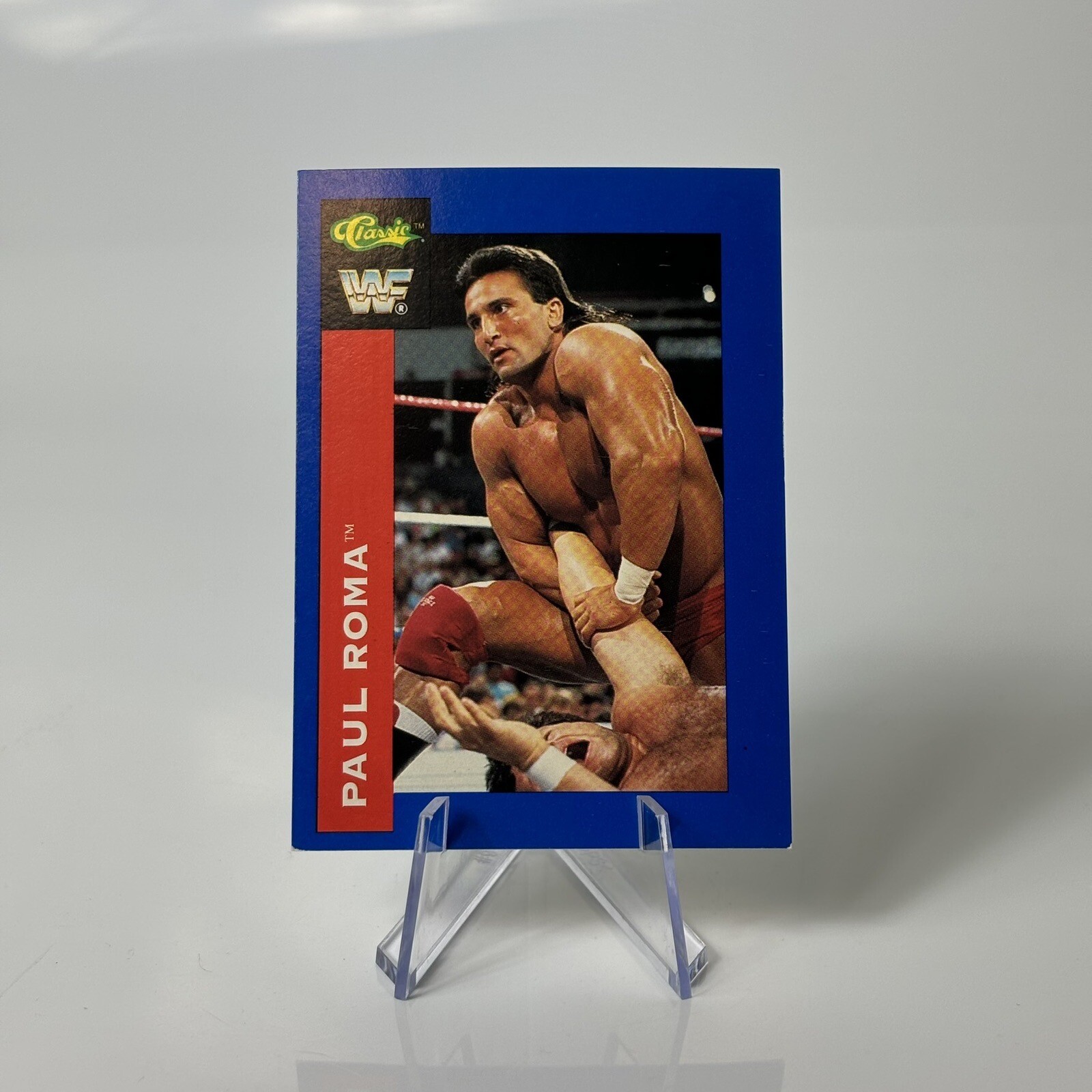 Paul Roma Card 1991 Classic WWF Superstars #81 Wrestling Card WWE | eBay