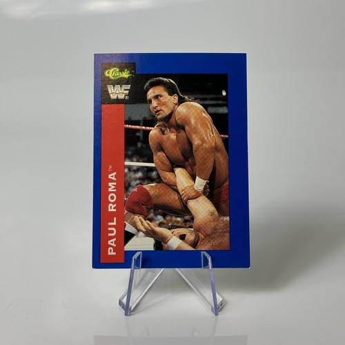 Paul Roma Card 1991 Classic WWF Superstars #81 Wrestling Card WWE | eBay