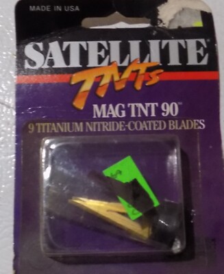 Satellite Mag TNT 90 Replacement Broadhead Blades | eBay