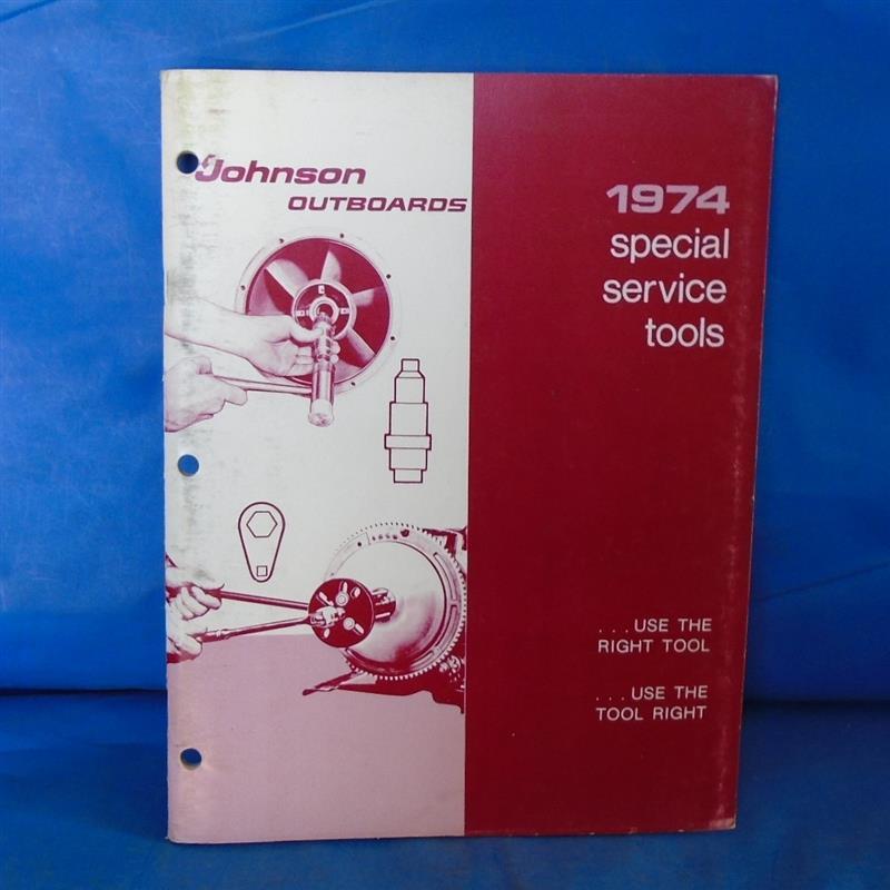 Special Service Tools Manual, 1974 Johnson Outboards | eBay