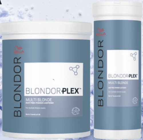 Wella Professional Blondor Plex Bleaching Powder and Plex Cream Toner ...