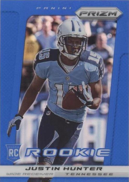 2013 Panini Prizm - Rookie Justin Hunter #251 Blue Prizm (RC) for sale ...