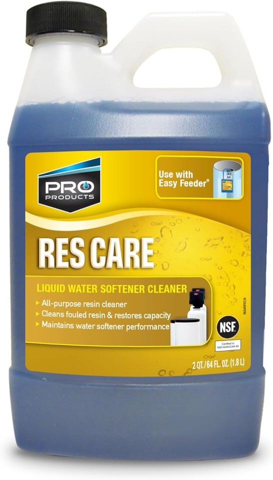 Professional 64 oz Liquid Water Cleaner for Hard Water Systems – Easy ...