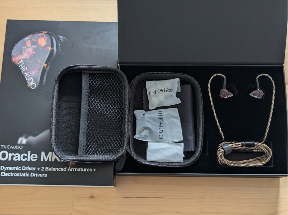 THIEAUDIO Oracle MKII MK2 Black Scarlet In-Ear Monitors (great ...