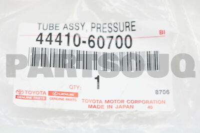 4441060700 Genuine Toyota TUBE ASSY, PRESSURE FEED 44410-60700 | eBay