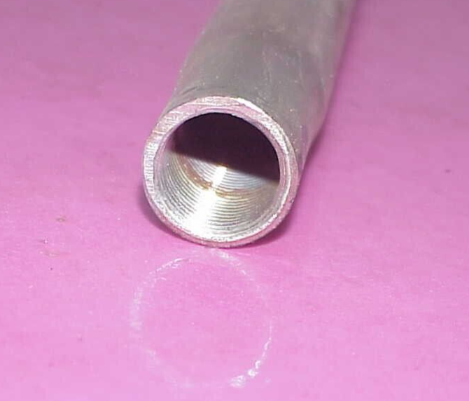 AFCO Zinc Plated Steel 3/4" Thread Round Swedge Tube 19" Long IMCA UMP ...