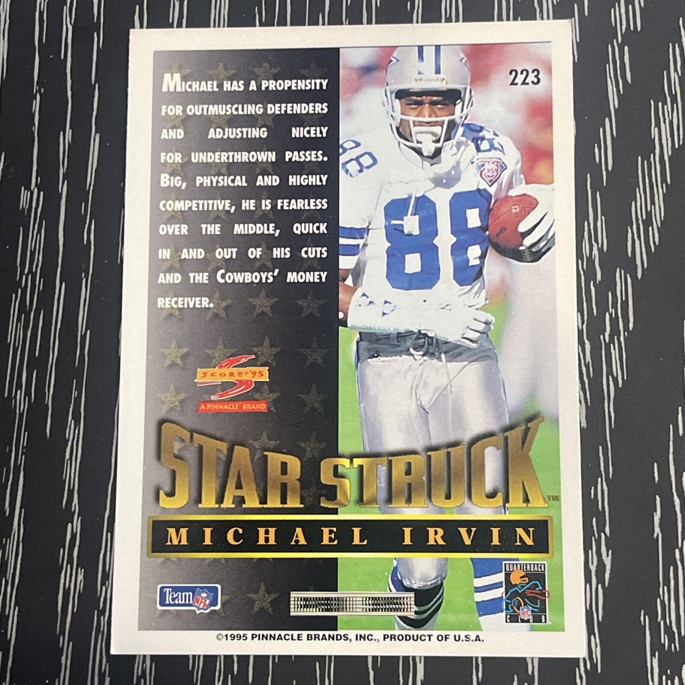 1995 Score Football Card #223 Michael Irvin SS | eBay