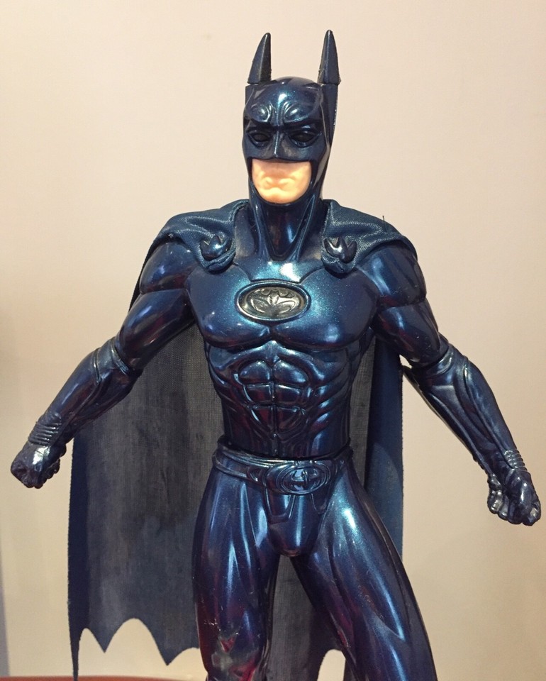 1997 BATMAN AND ROBIN - VINTAGE COIN / MONEY BANK - GEORGE CLOONEY ...