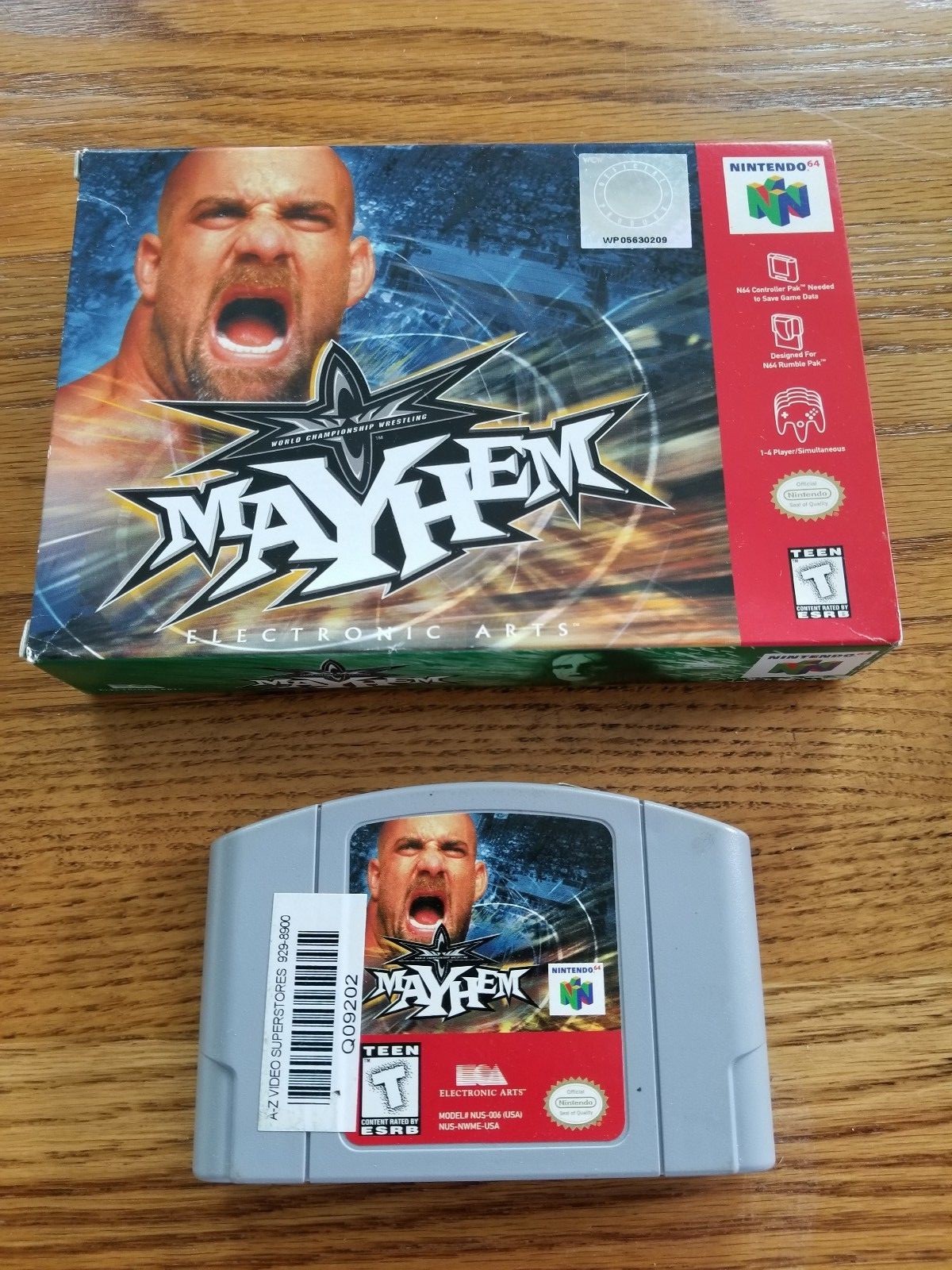 WCW Mayhem - No Booklet (Nintendo 64, 1999) | eBay