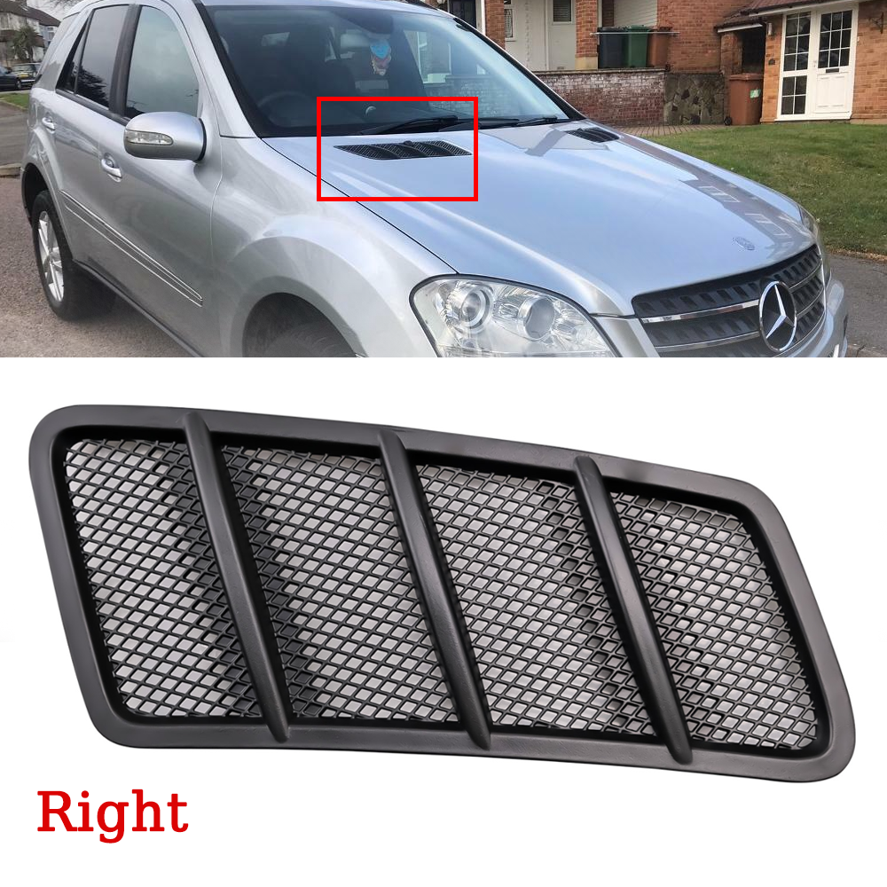 Right Hood Grill Grille For 2012-2019 Mercedes Benz GLE350 ML350 ...