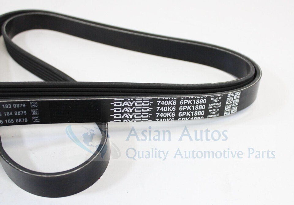 Dayco Serpentine Belt 6PK1880 Fits: Audi A4 & A6 2002-2006 V6 3.0L | eBay