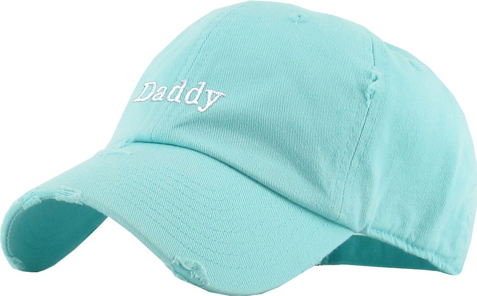 Daddy Embroidery Dad Hat Cotton Adjustable Baseball Cap Unconstructed ...