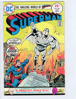 Superman #286 DC Pub 1975 the Parasite's Power Play! | eBay
