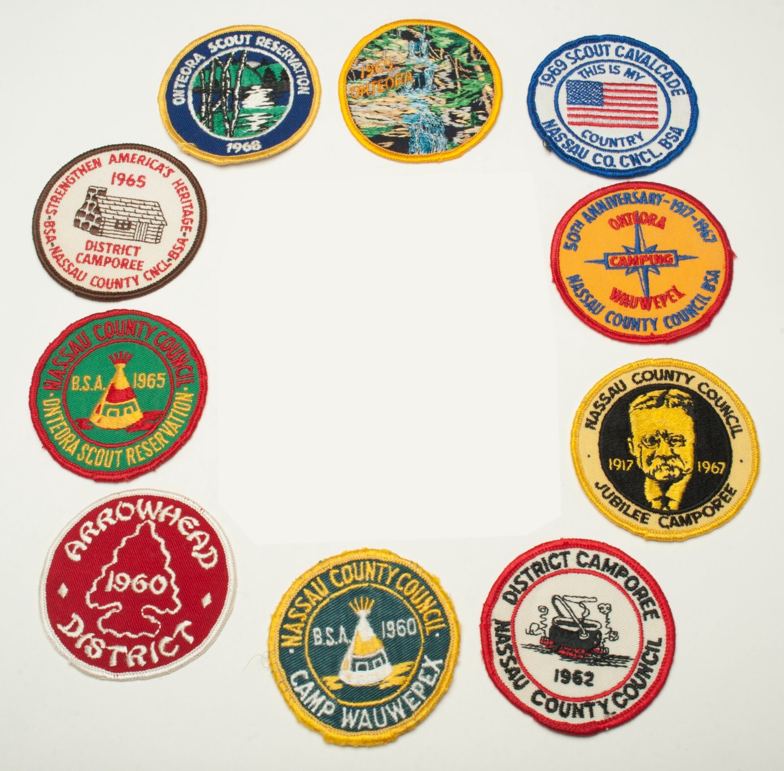 Lot of 12 Rare Vintage 1950-60's BSA Collectible Boy Scout Patches | eBay