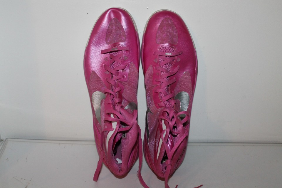 Nike Hyperdunk 2011 Basketball Shoes, #454138-602, Pinkfire/Silver ...