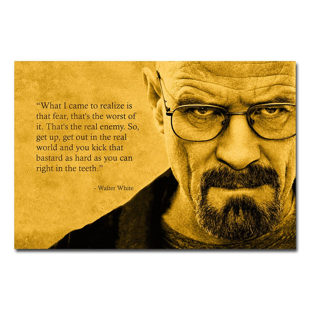 Walter White Breaking Bad Poster