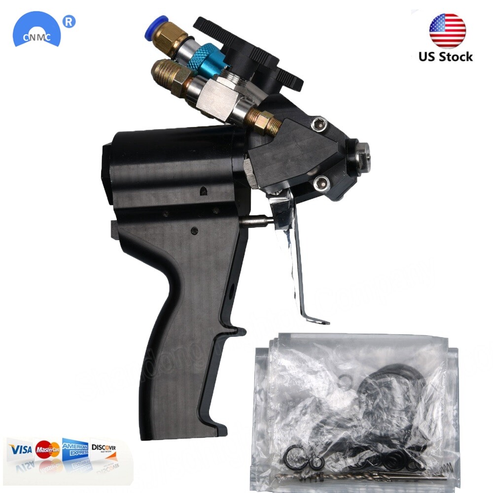 P2 PU Foam spray gun Polyurethane Air Purge Spray Gun self cleaning USA ...