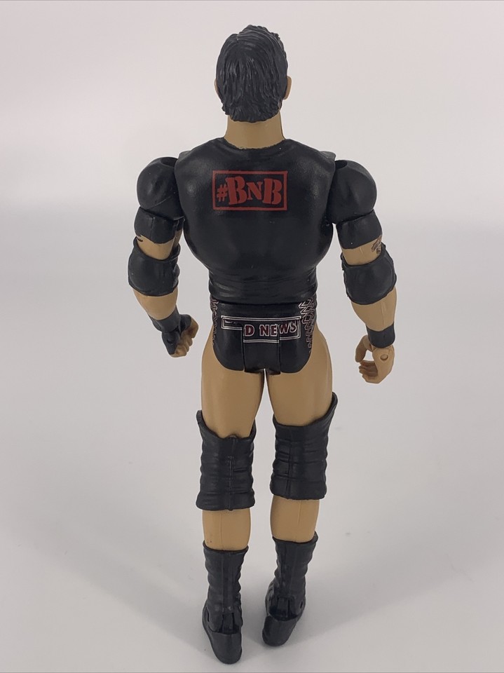 2011 WWE Mattel Bad News Wade Barrett Wrestling Action Figure Knee ...