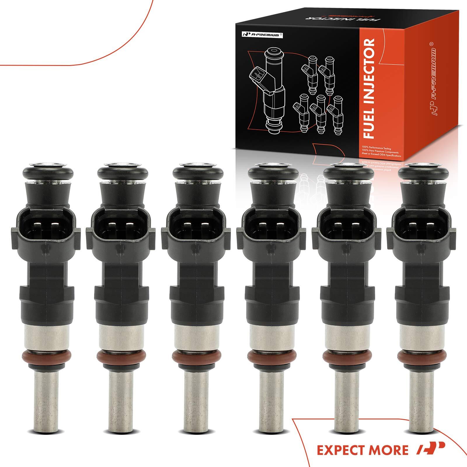 6pcs Fuel Injector for Audi A3 Quattro 2006-2009 TT Quattro 2008-2009 ...