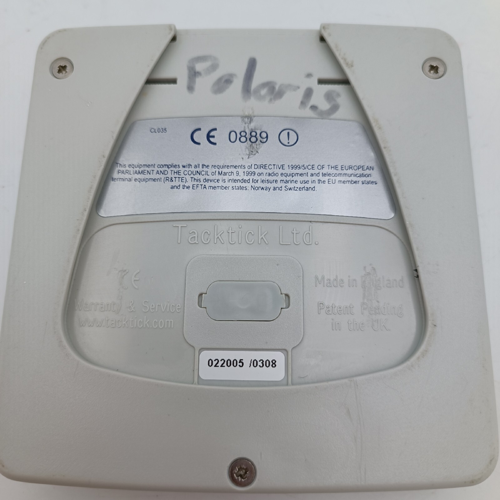 Raymarine TackTick Multifunction Wireless Instrument Display MN-100 ...