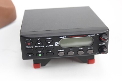 Uniden Bearcat UNN-BC355N Base/Mobile Police/Fire Scanner in Great ...