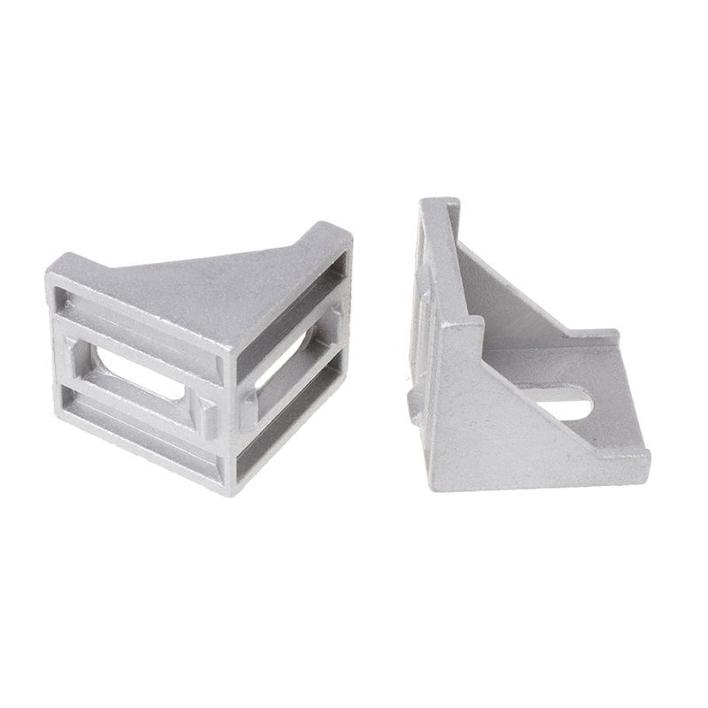 10pcs 4040 Fasten Fitting Angle 40x40 L Connector Aluminum Corner ...