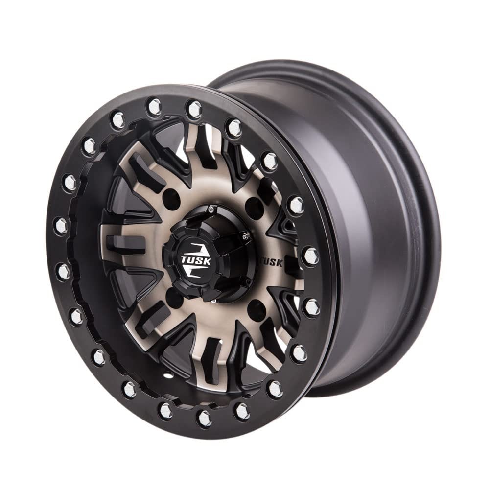 (2 PK)4/137 Tusk Teton Beadlock Wheel For TEXTRON STAMPEDE 4 2018-2019 ...