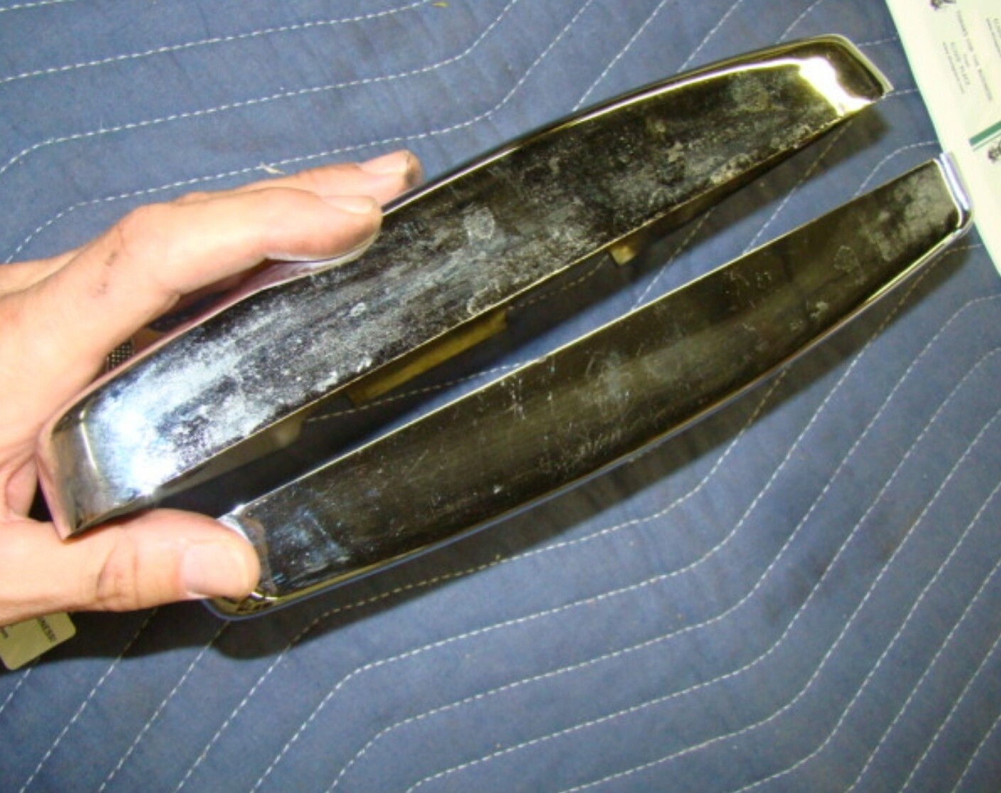 chrome metal FXR side covers Harley FXRT FXRP FXRD FXLR FXRS FXRC FXRDG ...