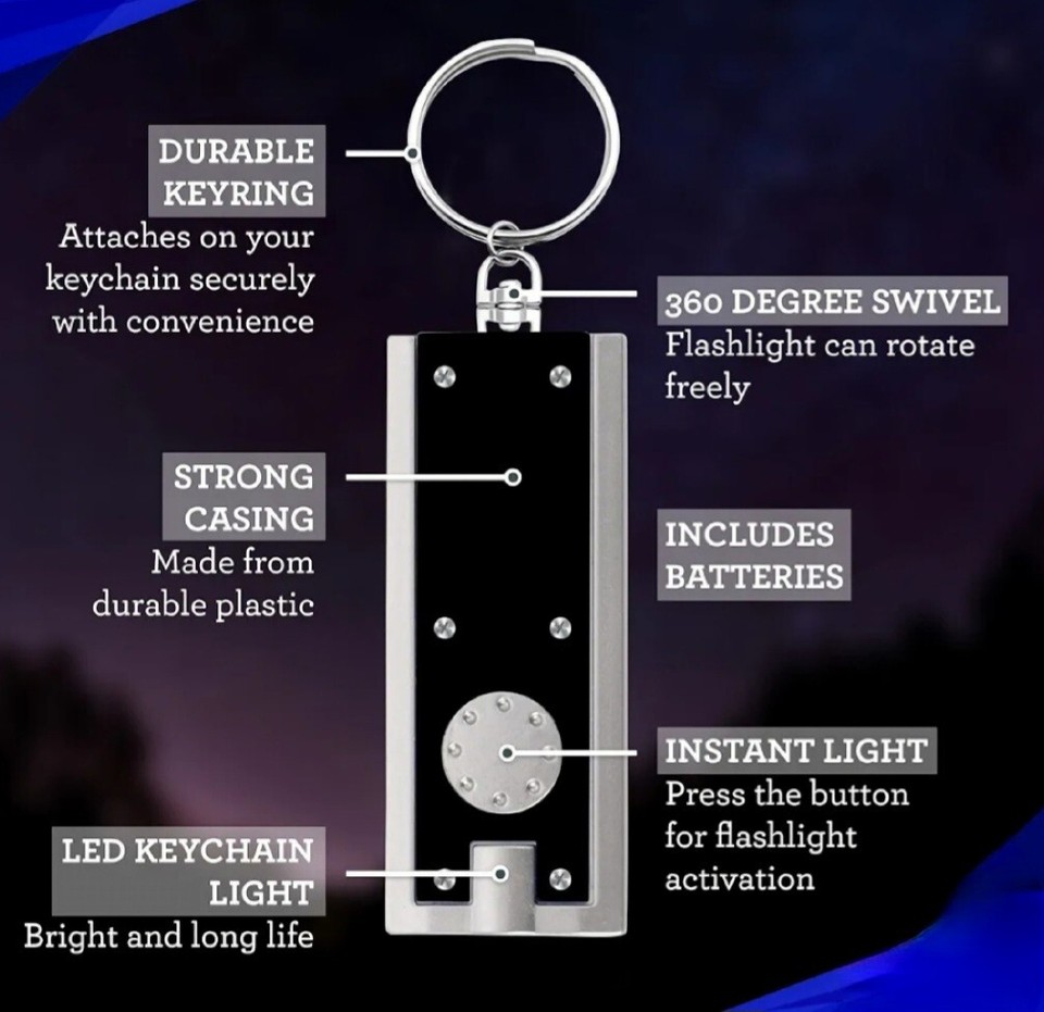 Custom Yellow Suzuki LED Keyring Torch, Swift Sport, Ignis, | eBay UK
