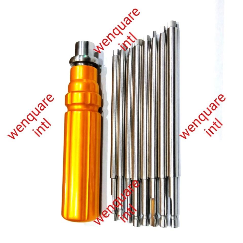 Orthopedic Bone Screwdriver Set With Quick Coupling Handle Surgical ...