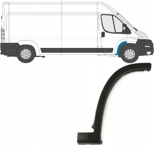 Wheel Arch Trim Front Right For Relay Peugeot Boxer Fiat Ducato ...