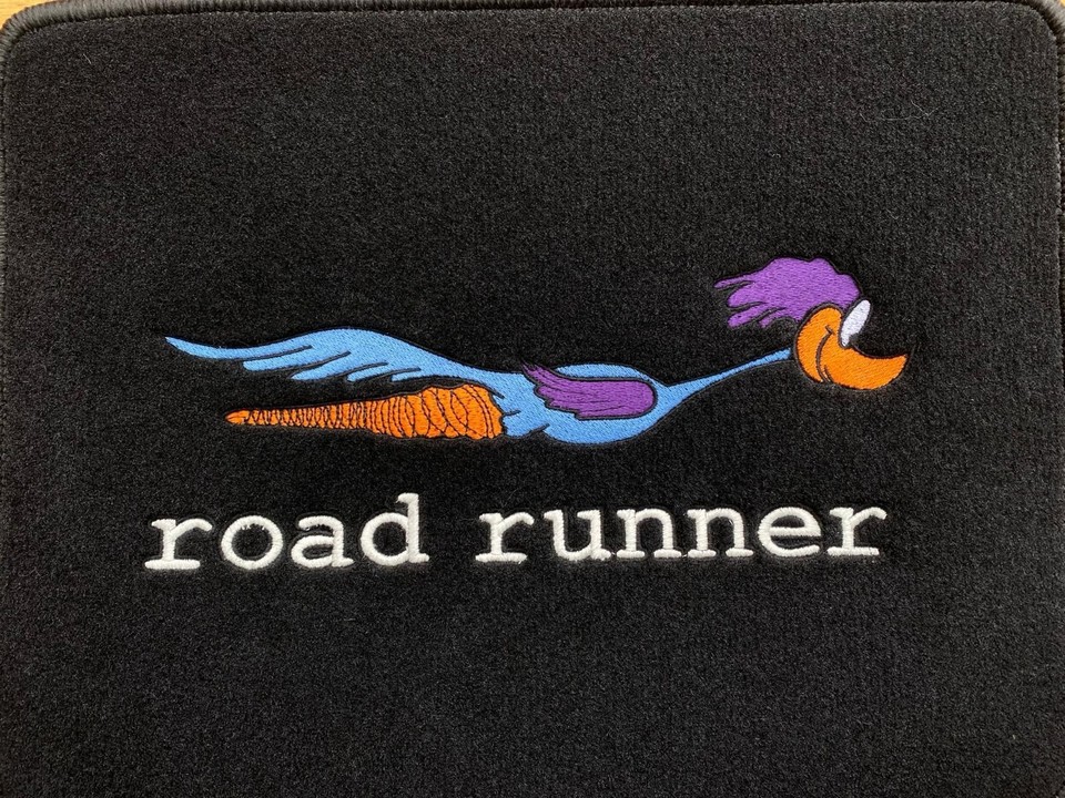 For Road runner Floor Mats Carpet Black Set 4pcs 1968-75 | eBay