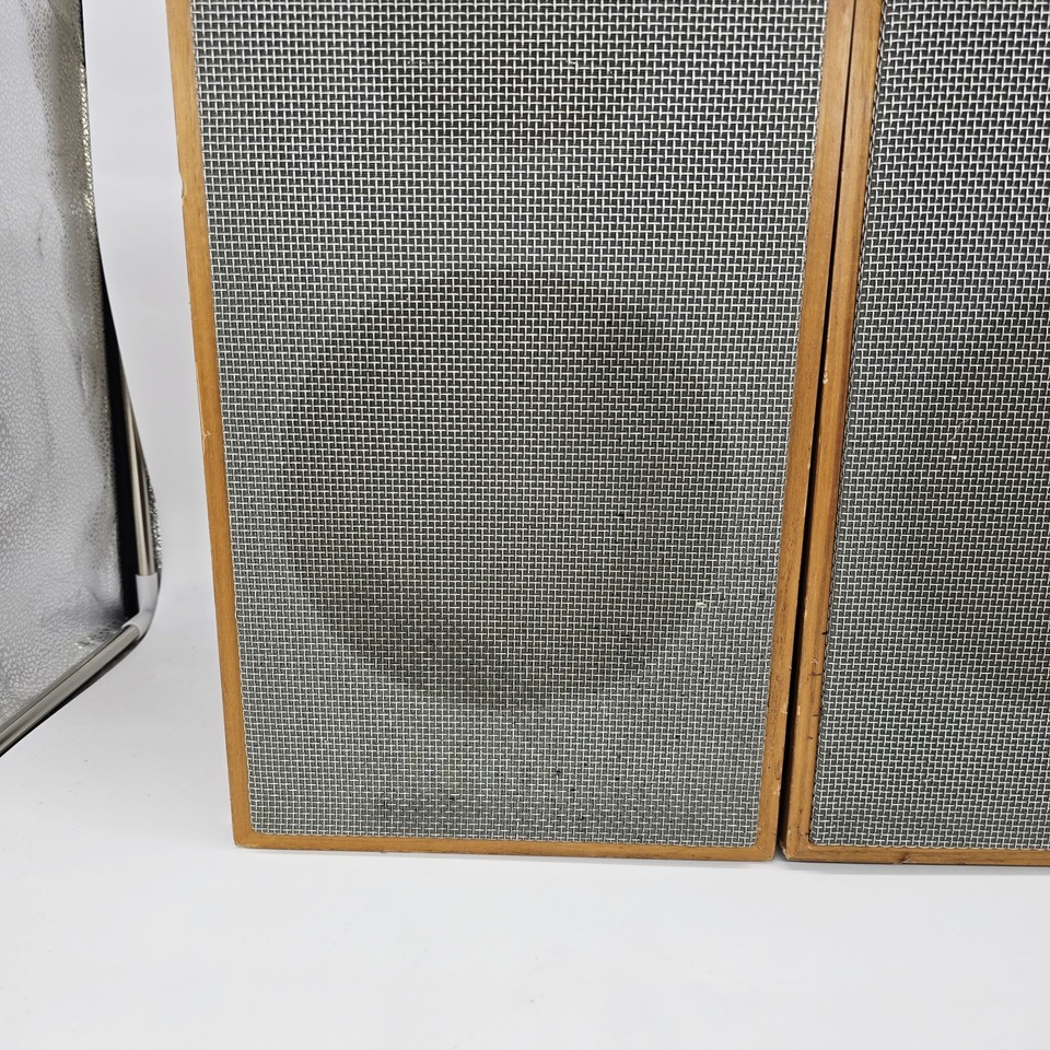 Vintage ReVox 4620 Hi-Fi Loud Speakers Swiss Sound Walnut Wood Pair ...