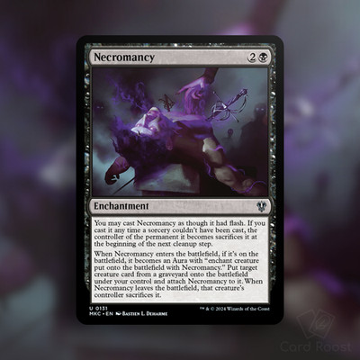 MTG Magic Necromancy 0131 Commander: Murders at Karlov Manor MKC | eBay