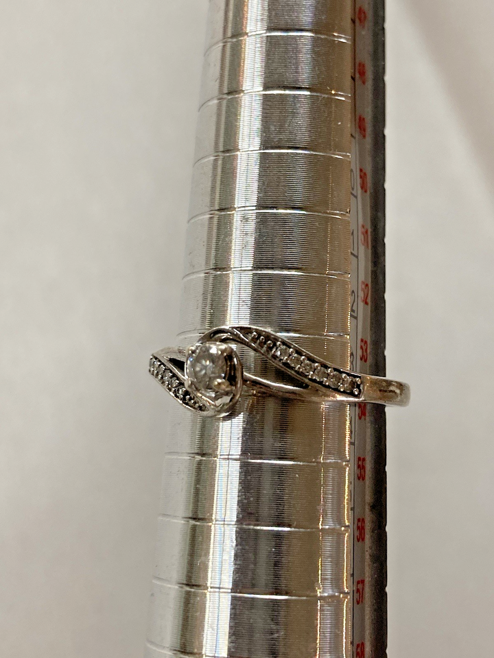 925 Shane Co. Diamond Ring Sz 7 Tested Diamond | eBay