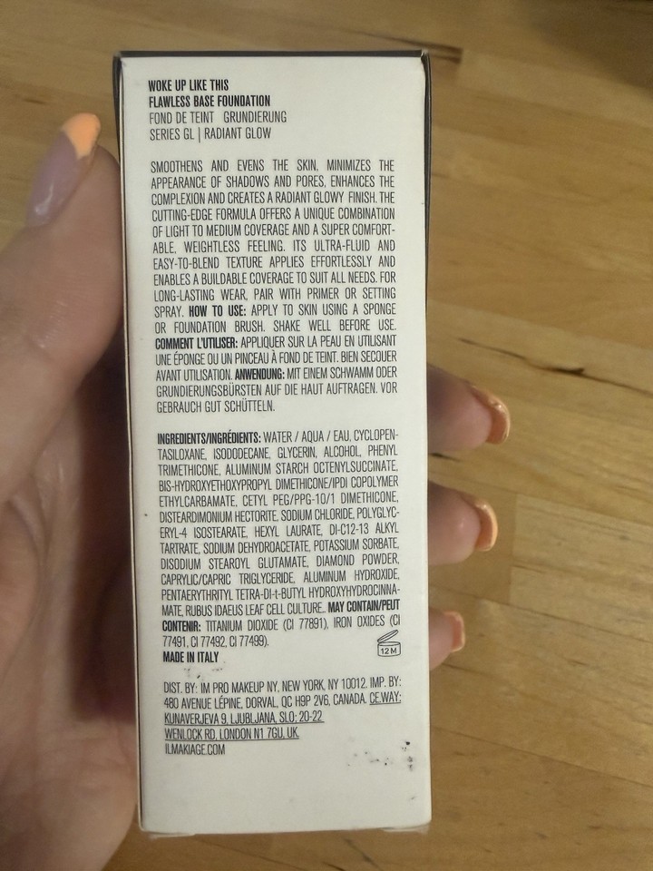 Il Makiage Woke Up Like This Flawless Base Foundation Shade 75 New Full ...