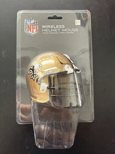 Saints new Orleans NFL Football Helmet Wireless Computer Mouse For PC ...