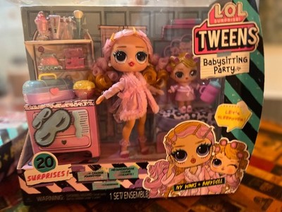 LOL Surprise Tweens Babysitting Party Ivy Winks & Babydoll 20 Surprises ...