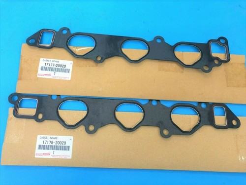 2-PC GENUINE TOYOTA (97-1I)NTAKE MANFOLD GASKETS(RT