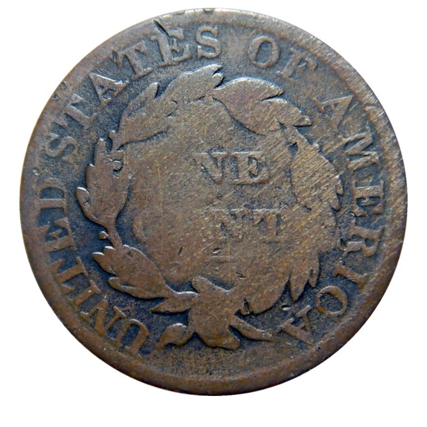 Large cent/penny 1830 circular counterstamp S. HARPER | eBay