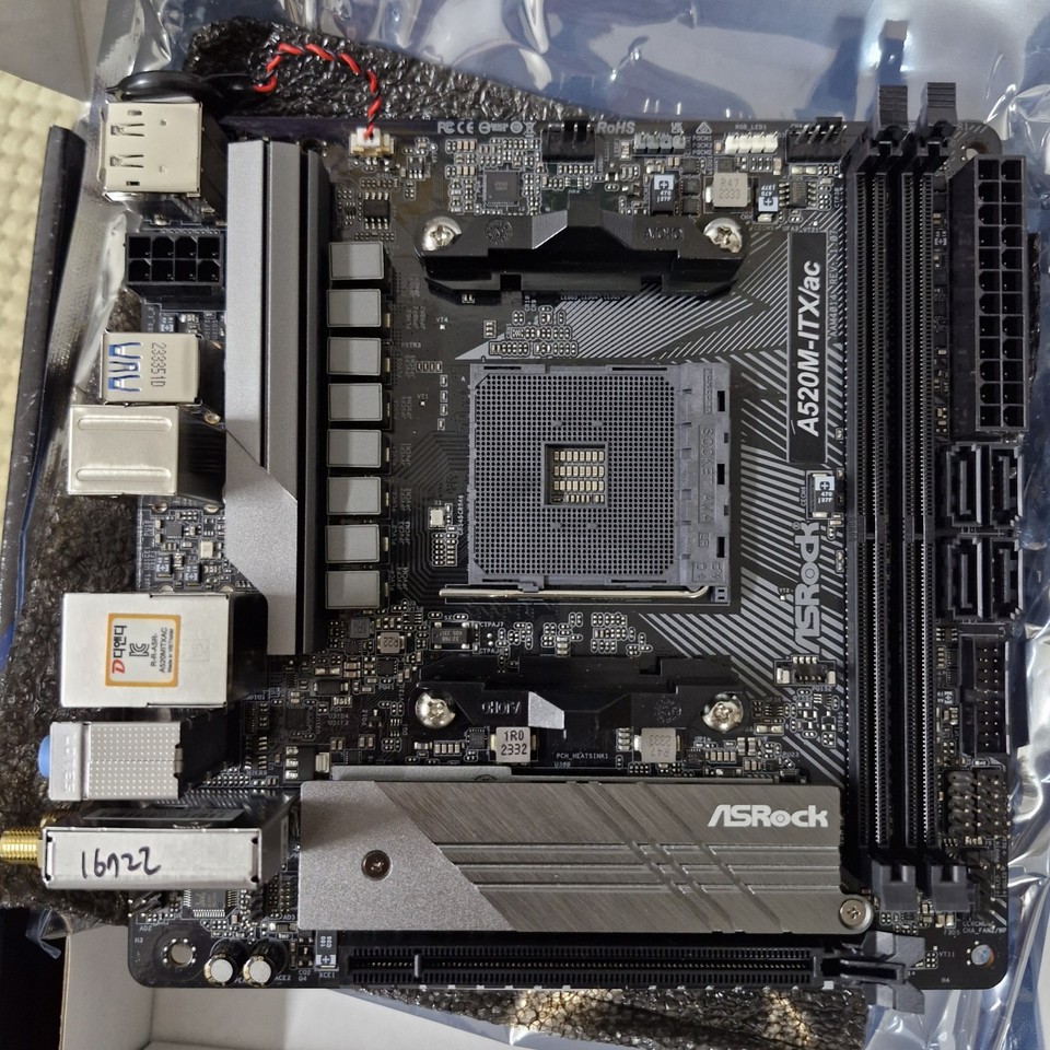 ASRock A520M-ITX/AC: AM4 A520 DDR4 WIFI Mini-ITX, Full/Open Box | eBay