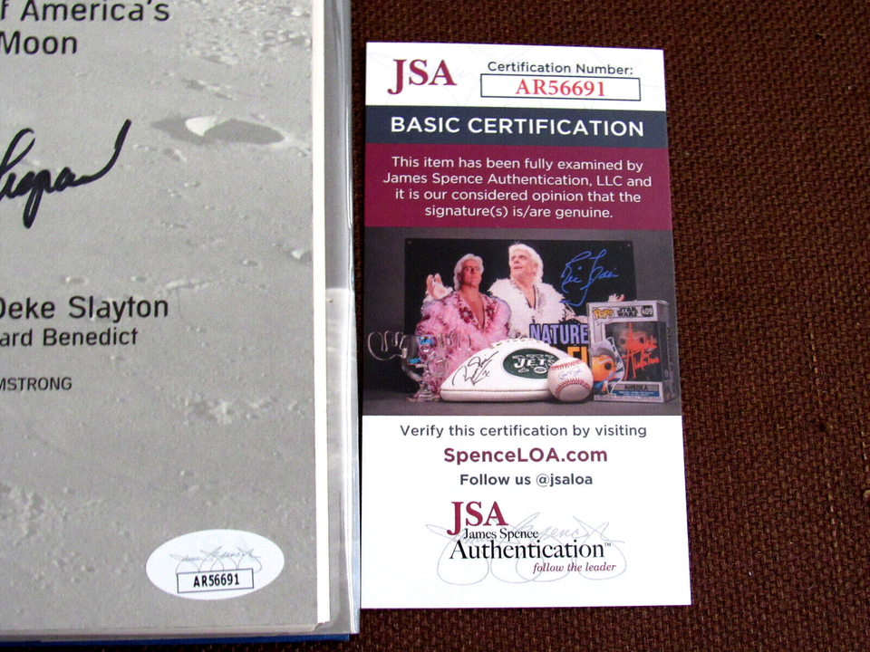 ALAN SHEPARD APOLLO 14 NASA ASTRONAUT SIGNED AUTO 1ST EDITION MOON SHOT ...