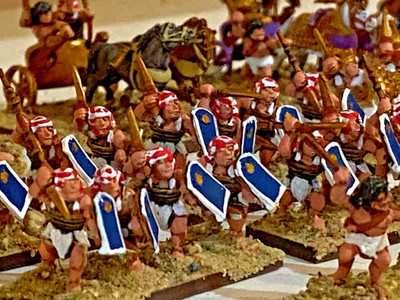 15mm New Kingdom Egyptian DBA army 1/22 Excellent | eBay