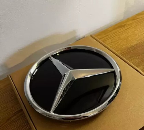 Chrom Silber Stern Emblem Grill Logo Mercedes-Benz 2012-2018 W205 W212 ...