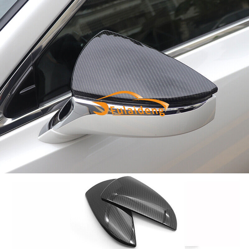 For Lexus ES350 ES300h 18-2022 ABS Carbon Fibre Look Side Rearview ...