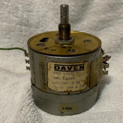 Daven Company Attenuator 160/300, Spec 11061 KU | eBay UK