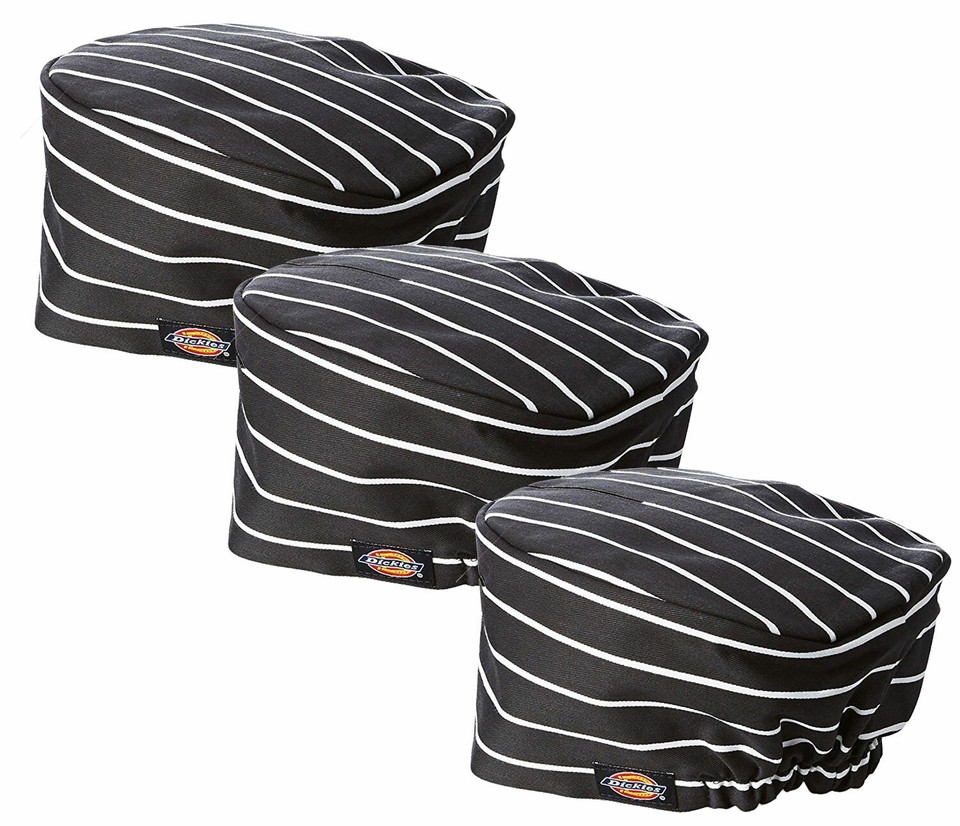 3PACK Dickies Chef Hat - Chef Beanie with Elastic on Back DC451 | eBay